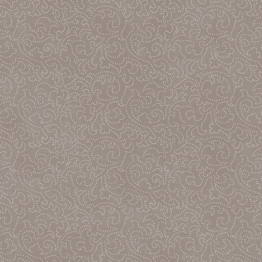 Patchwork Blue - Tan Scrolls – Happy Wife Quilting