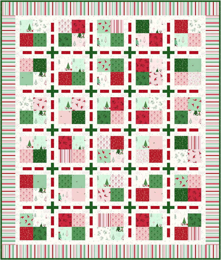 4-Patch Charm Quilt Pattern – Happy Wife Quilting