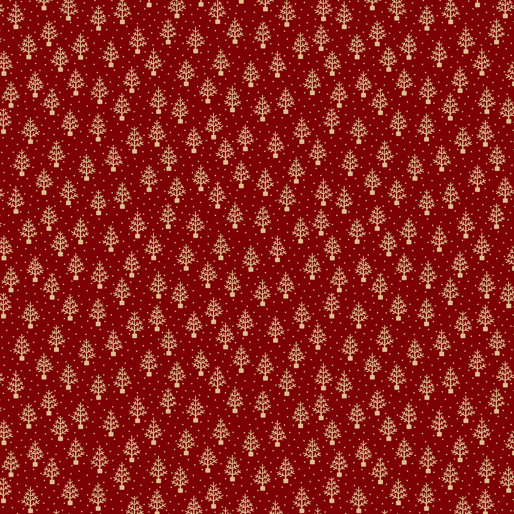 Judie's Feather Trees - Red Feather Trees – Happy Wife Quilting