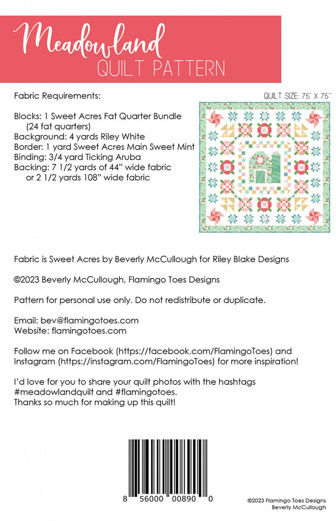 Meadowland Quilt – Happy Wife Quilting