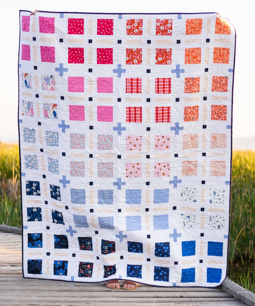 Plaid Plus Quilt Pattern – Happy Wife Quilting
